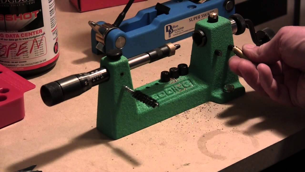 Redding 2400 case trimmer this is a great one - YouTube