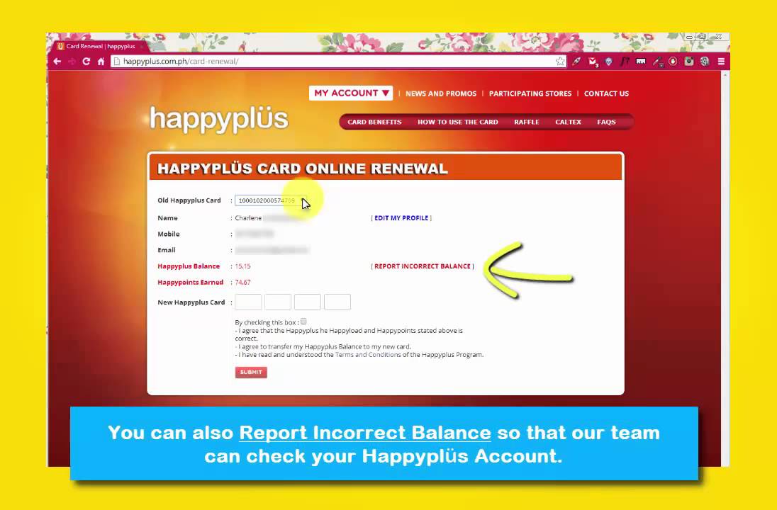 Happyplüs Online Card Renewal - YouTube