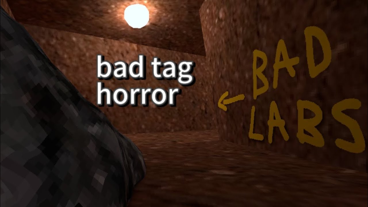 the bad tag horror experience (gtag fangame) - YouTube