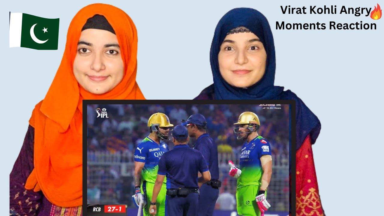 Pakistani Girls Reaction on Top 10 Fiery Moments Of Virat Kohli! 😡 ...