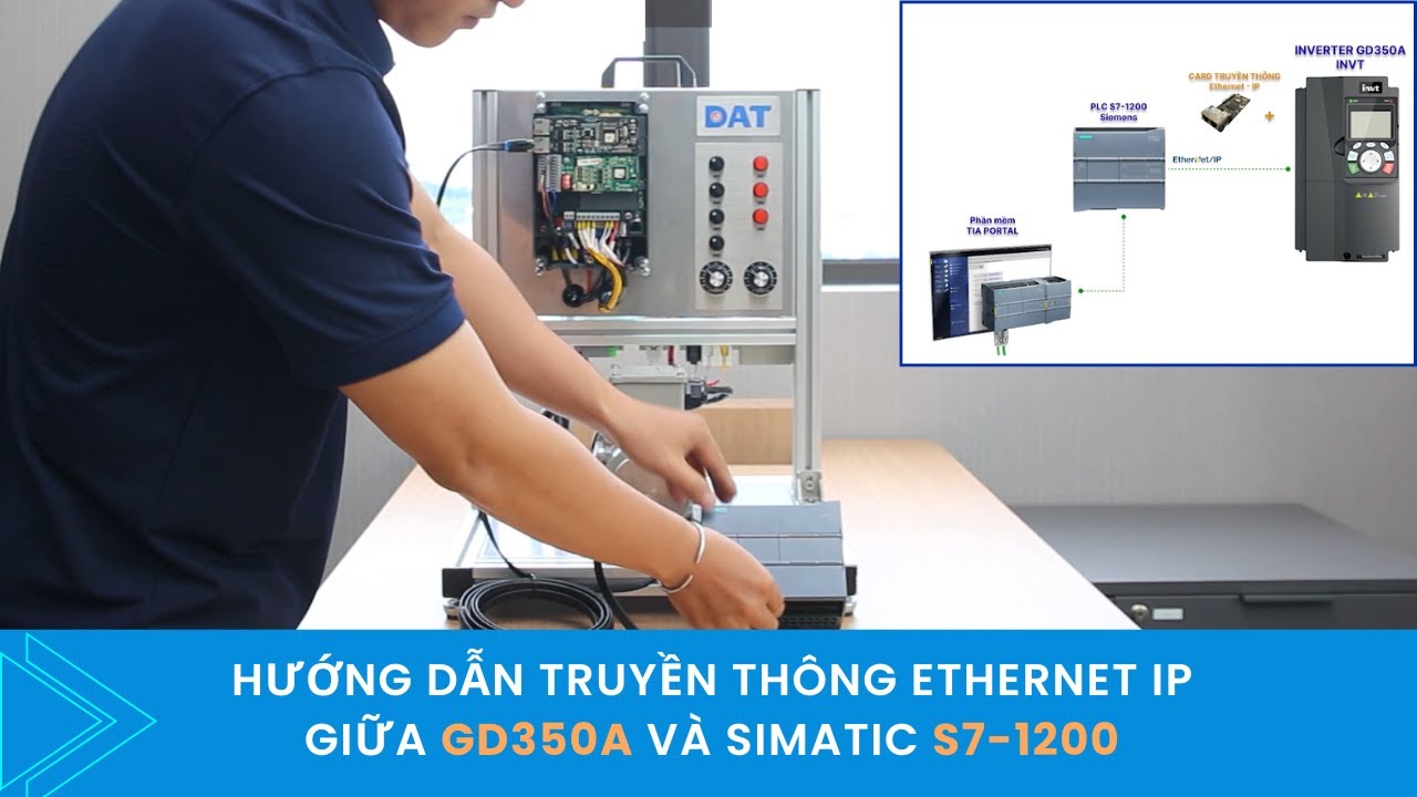 HƯỚNG DẪN TRUYỀN THÔNG ETHERNET IP GIỮA BIẾN TẦN GD350A VÀ PLC SIMATIC ...
