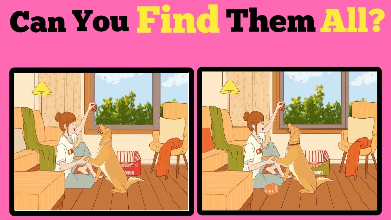 Find the differences|| If you can find them all, you are a genius ...