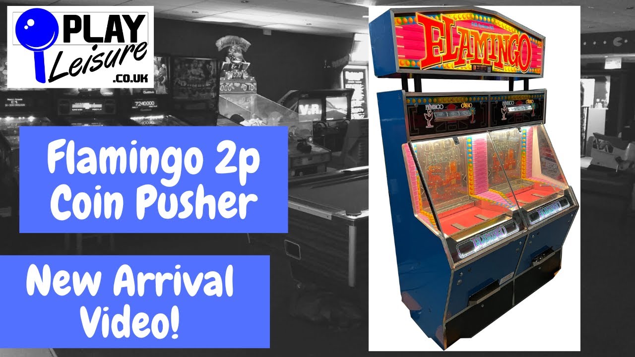 Here's a classic... It's the Flamingo 2p Two Player Coin Pusher! - YouTube