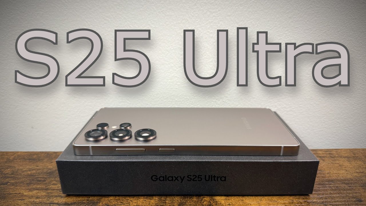 Samsung Galaxy S25 Ultra Titanium Gray - Unboxing, Comparison and First ...