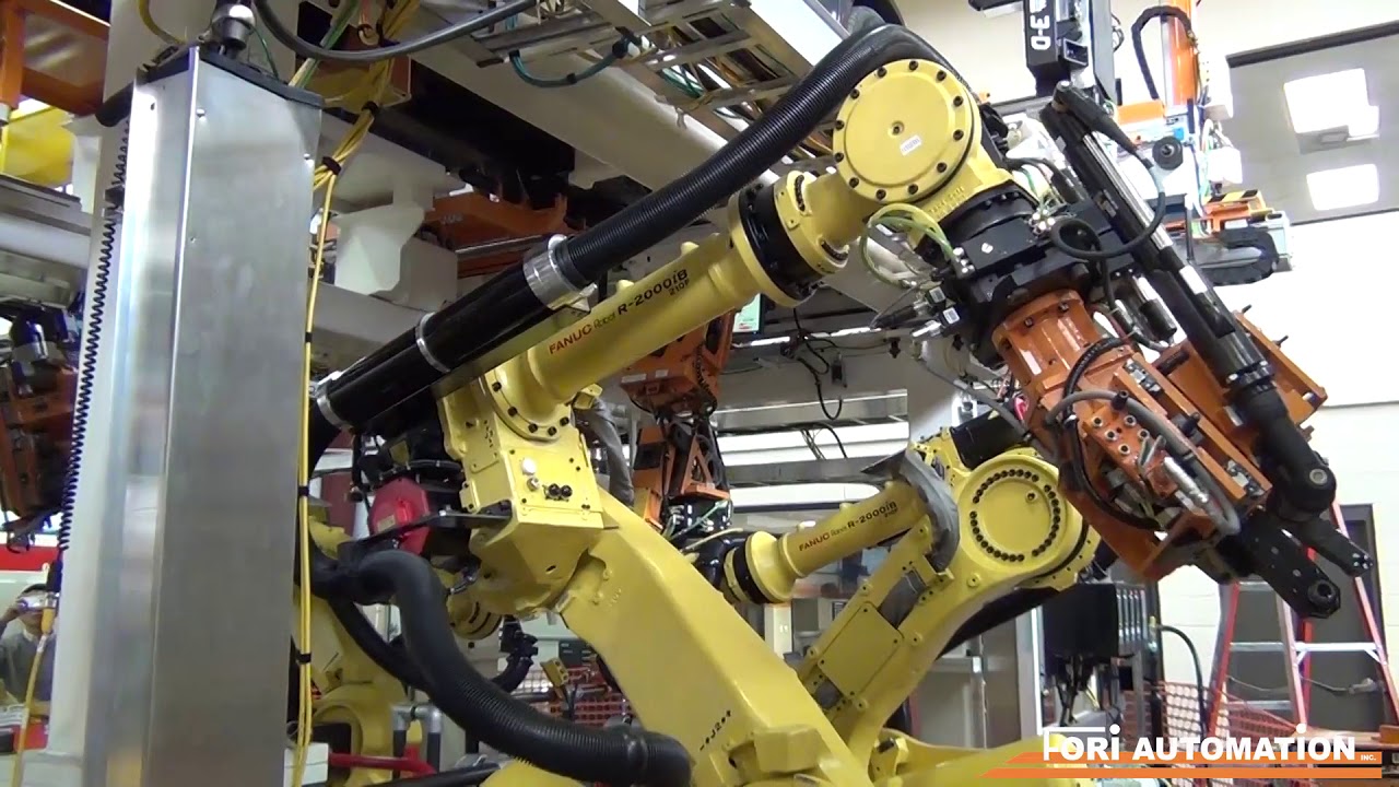 Robotic Toe Set Tool Exchange - YouTube