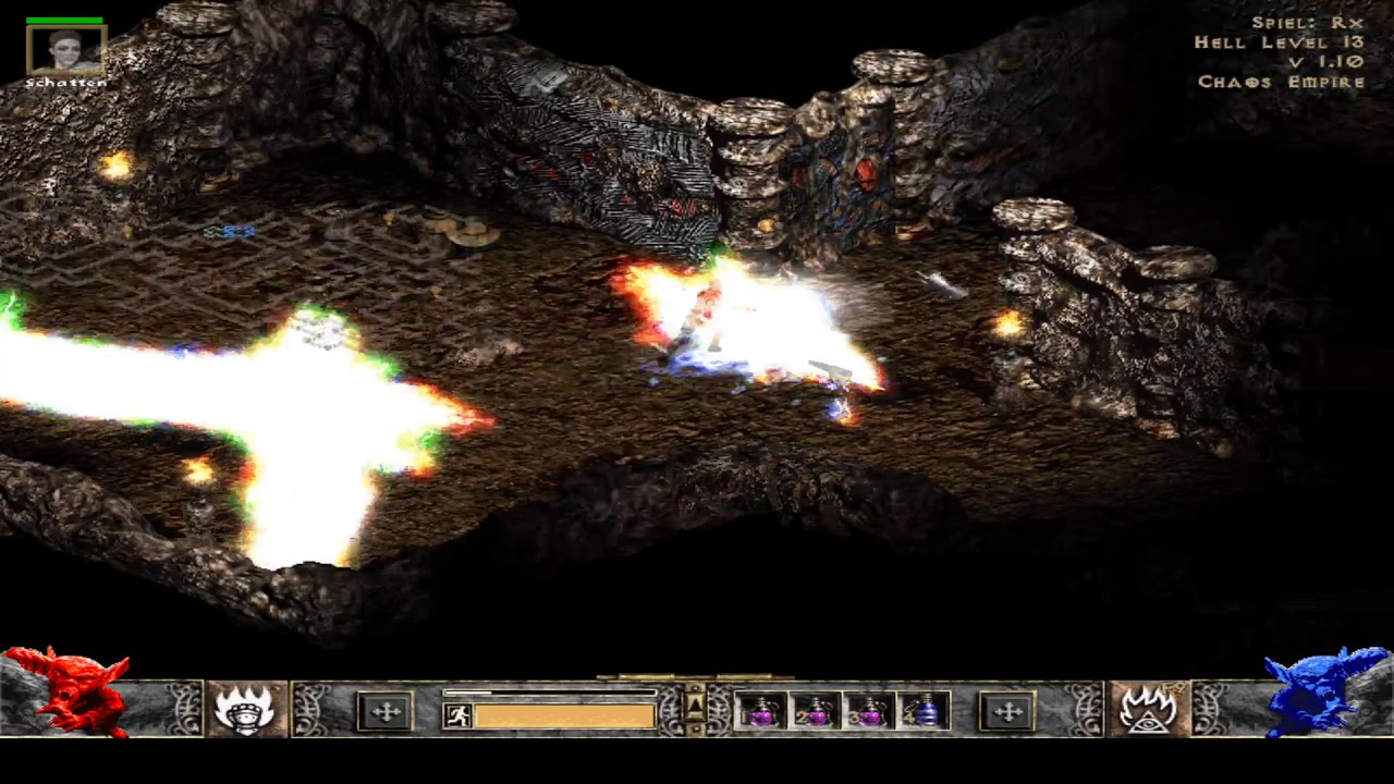 Lets Play Diablo II Assasin Chaos Empire Mod Ger | #11 | Dungeon Izual ...