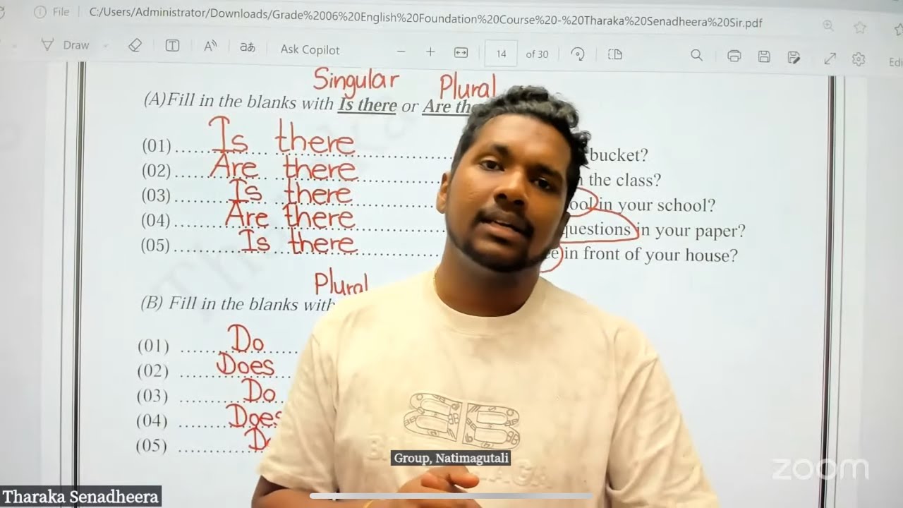 Foundation in English - New Grade 6 - 10.12.2024 Tuesday - YouTube