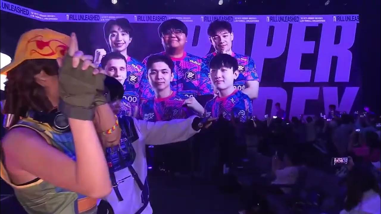 PRX vs G2 walkout | VCT masters Shanghai Playoffs | VCT 2024 - YouTube