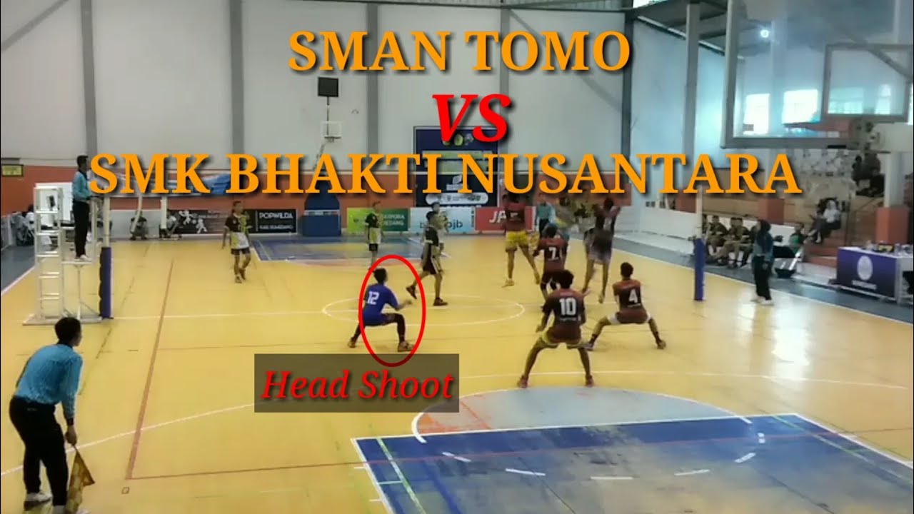 VolleyBall Sumedang ¦ SMAN Tomo VS SMK Bhakti Nusantara - YouTube