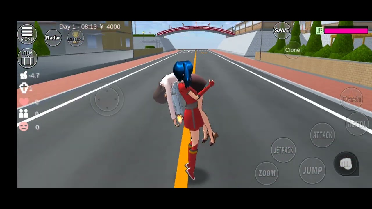 sakura school simulator How to play sakura game - YouTube