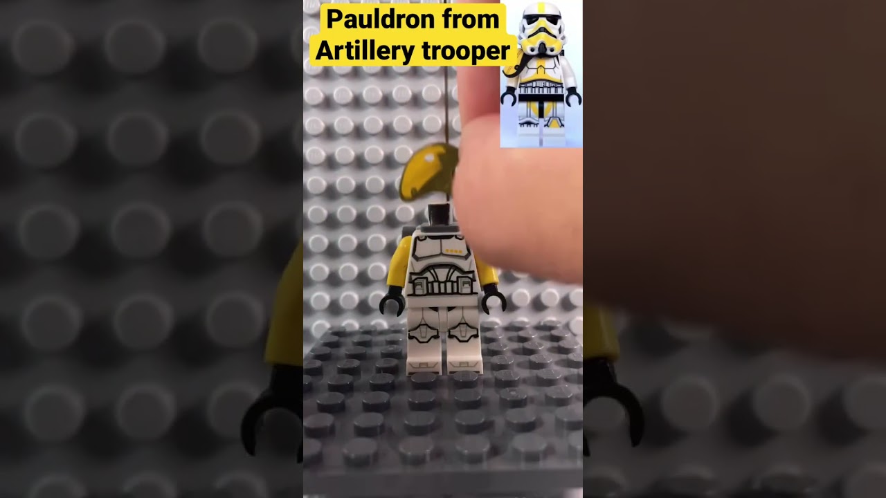 How to Make a P1 327th Clone Trooper in LEGO! #legostarwars #shorts ...