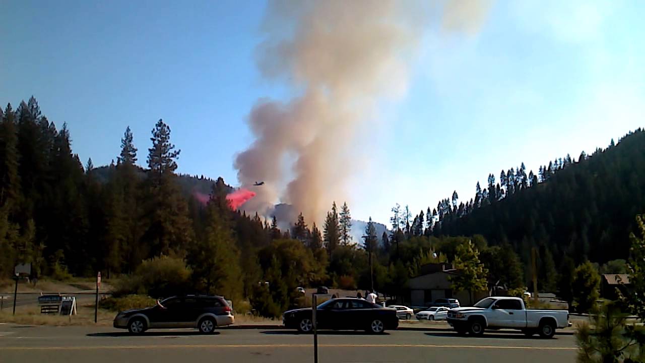 Browns Fire, Weaverville CA - YouTube