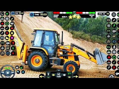 JCB GAME 🤗 | I Started driving JCB machine | android gameplay - YouTube