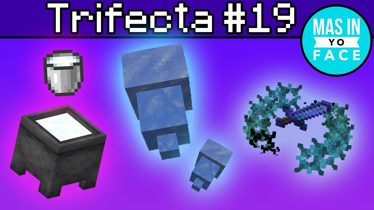 Trifecta #19 - Icicles, Milk Cauldrons, Circles in Minecraft? - YouTube