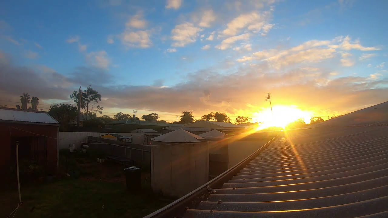 GoPro Sunrise to Sunset Time lapse (August 12 2019) - YouTube