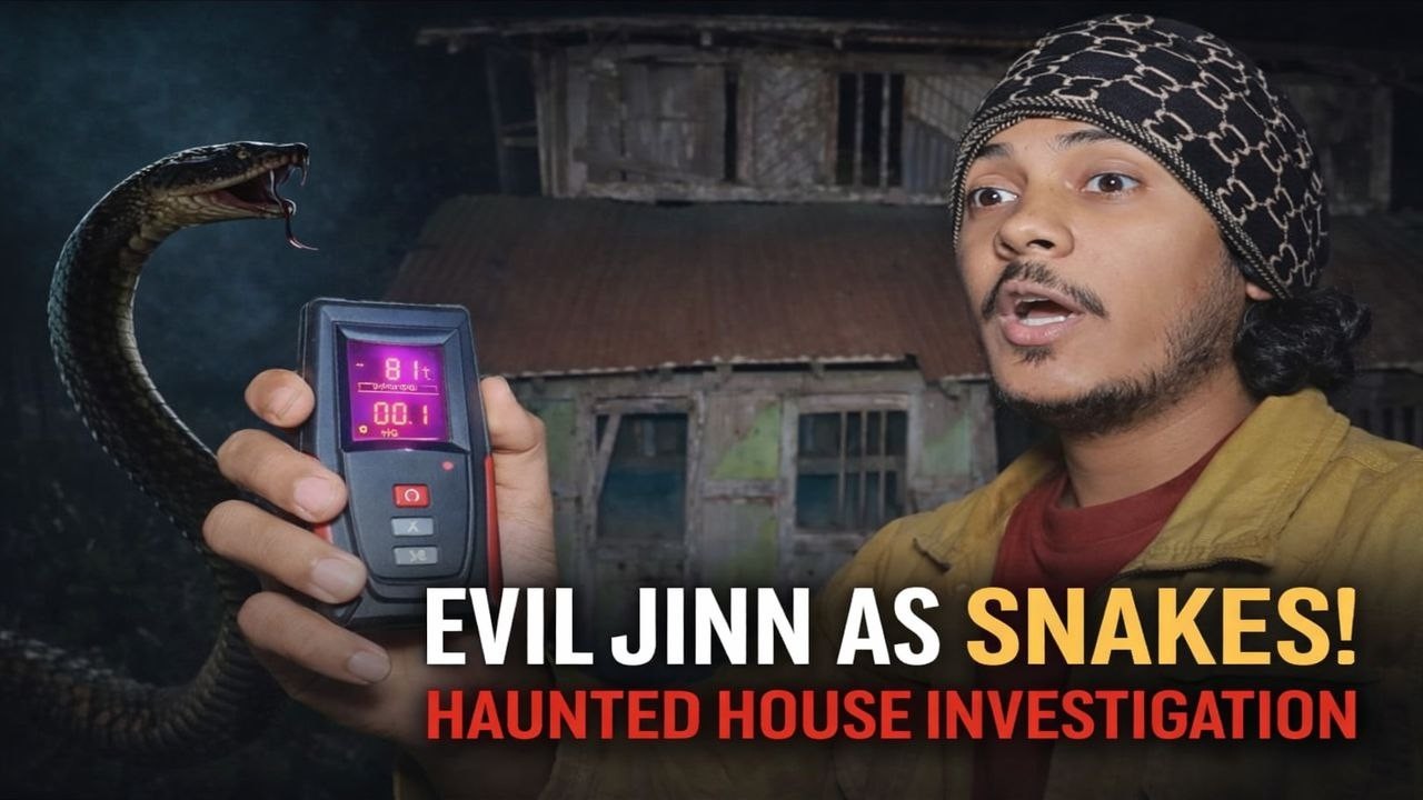 Evil jinn as snakes Hunted House investigation Ep 1015 ! 😨 জিন সাপের ...