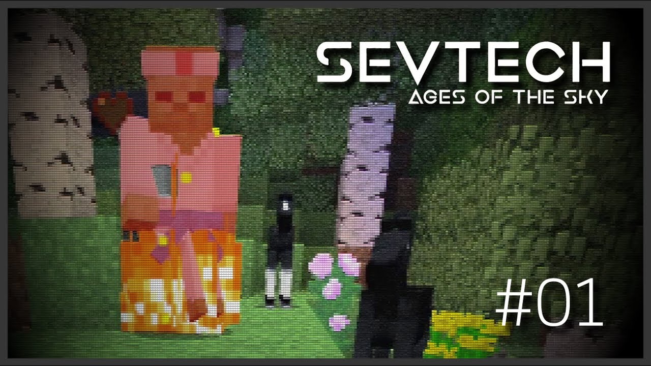 [Minecraft] SevTech Ages of the Sky | ตอนที่ 1 | ยุคหิน - YouTube