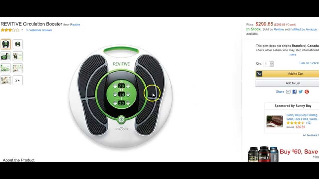 Revitive Circulation Booster Price | CX | Foot Circulation Machine ...