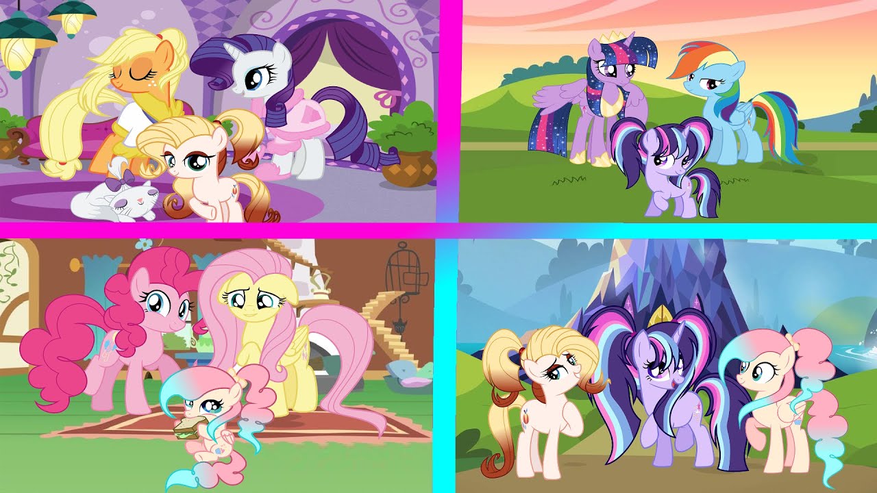 MLP [{Next Gen}] Mane 6 Generations {Tribute} - YouTube