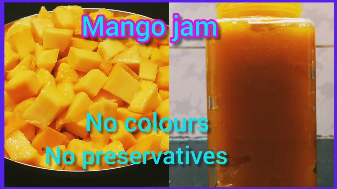 How to prepare mango jelly💗 / Mango jam recipe in telugu @Sridevi ...