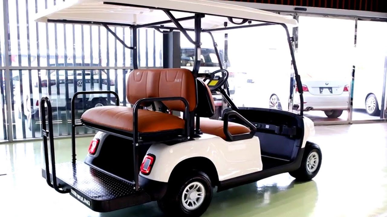 WULING GOLF ELECTRIC CART 2+2 Seats - YouTube