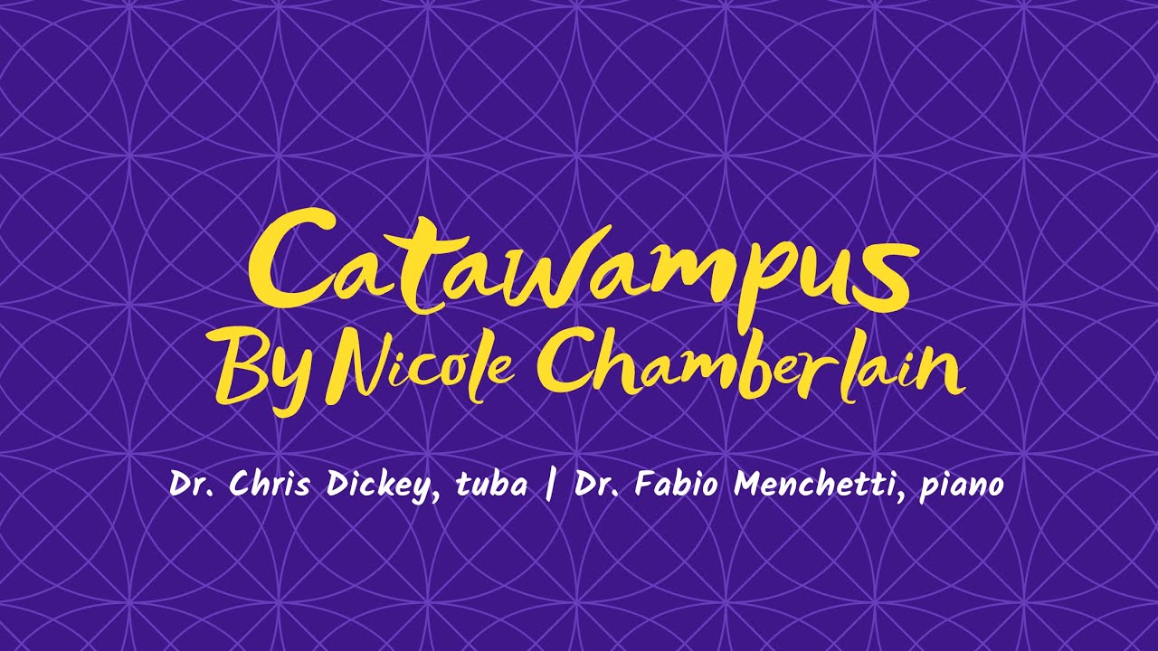 Catawampus for Tuba and Piano by Nicole Chamberlain - YouTube