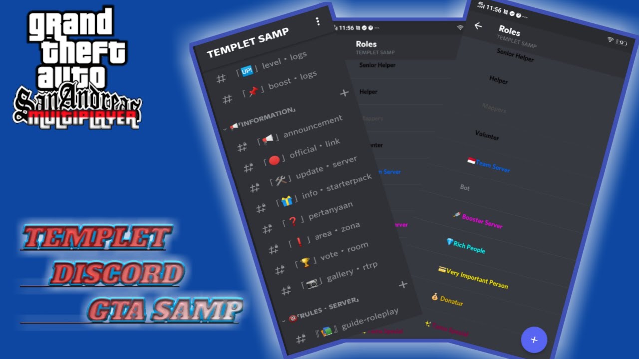 [SHARE]TEMPLATE DISCORD SAMP KEREN | BY ALDENZ YT - YouTube