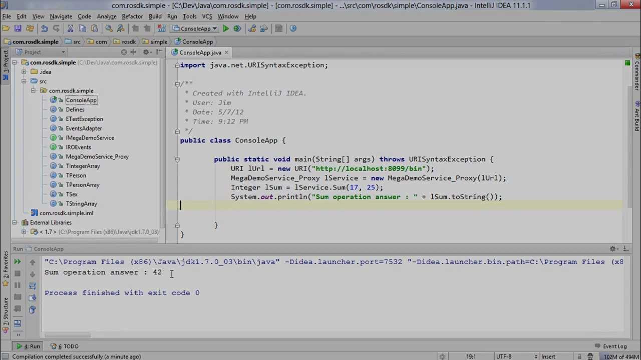 Creating a RemObjects SDK for Java Client with IntelliJ IDEA - YouTube