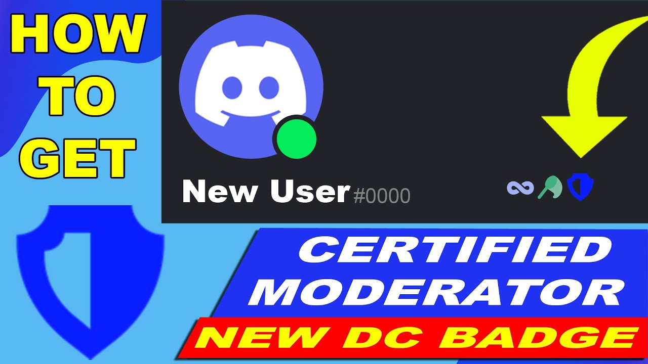 How to get Discord Certified Moderator Badge - YouTube