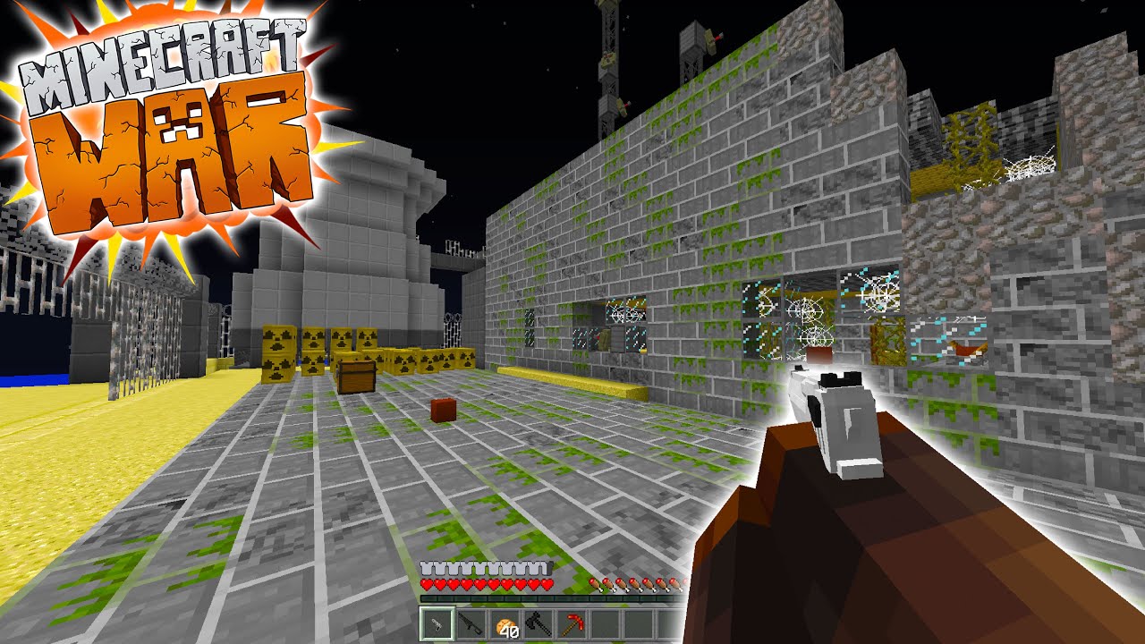 I found this abandoned MINECRAFT FACTORY... | Minecraft War #2 - YouTube