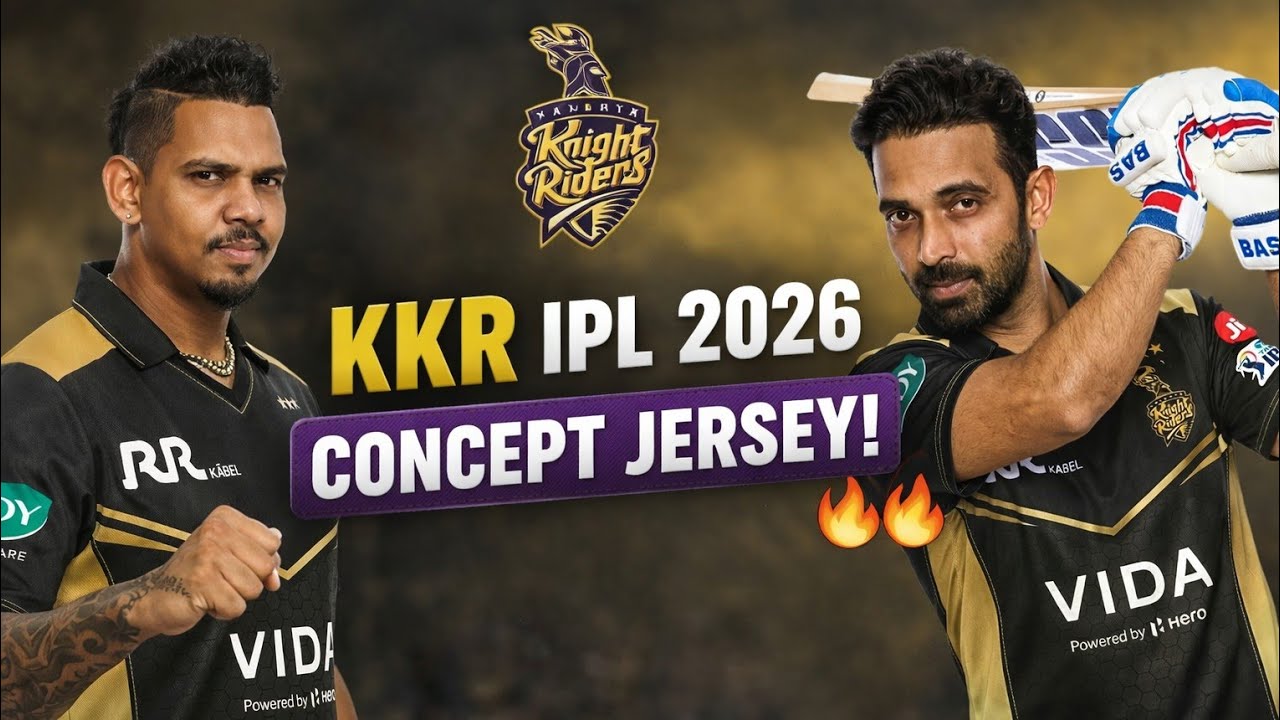 KKR फैंस के लिए बड़ी खुशखबरी! 💜 IPL 2026 की सबसे Royal जर्सी आ गई? 👑 ...