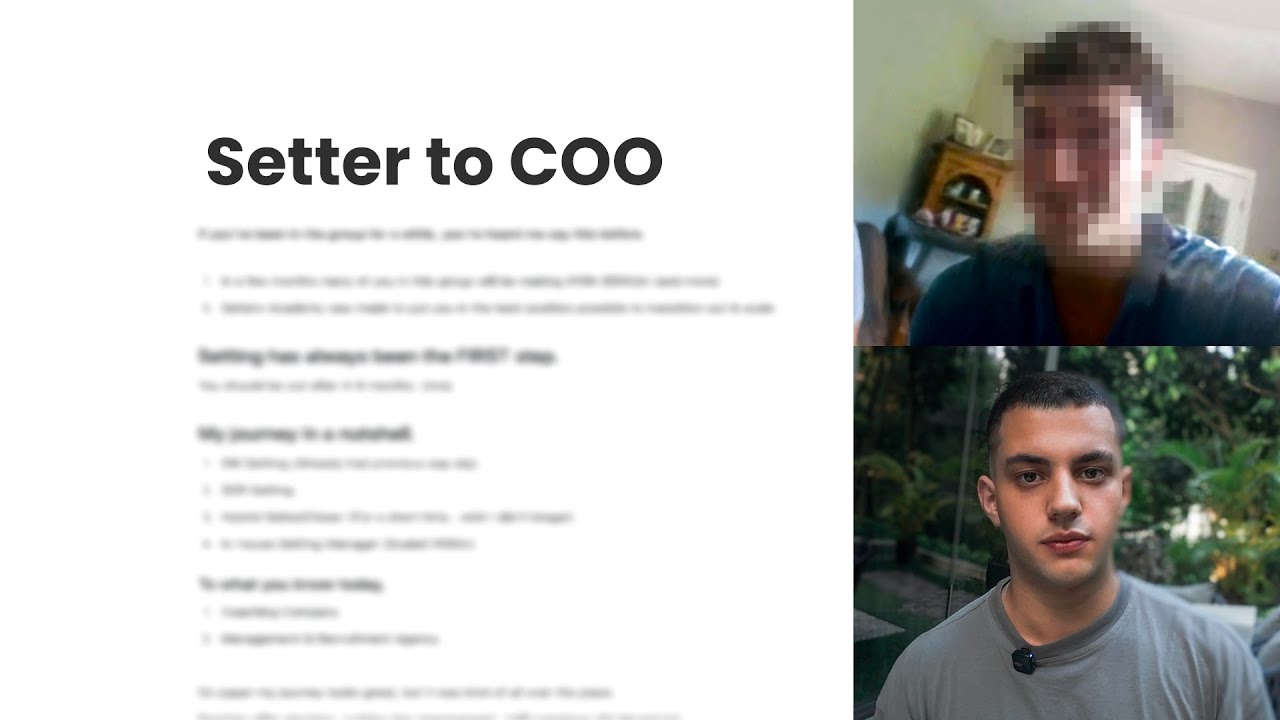 How to go from a setter making $1K/mo to $10k/mo as fast as possible - YouTube