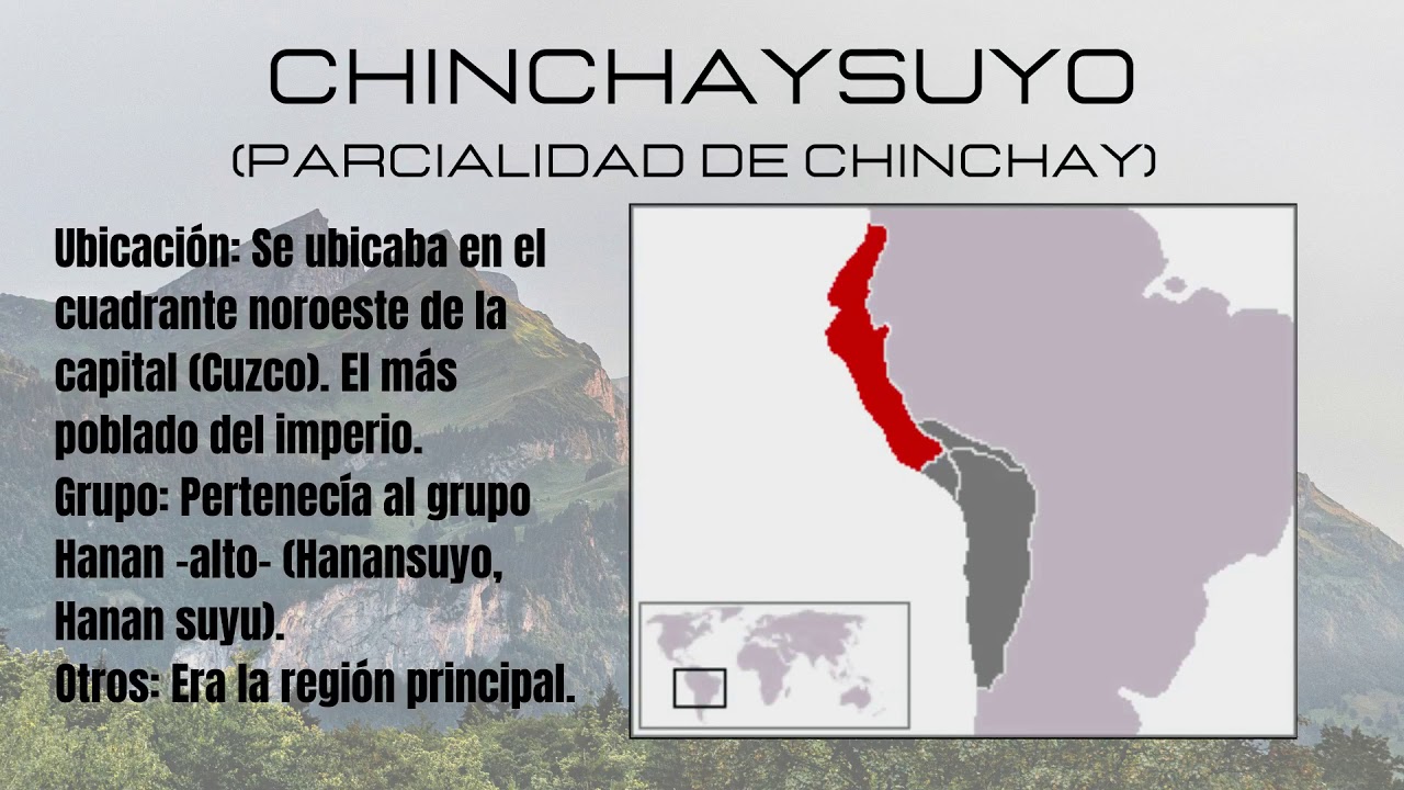 MAPA DEL TAHUANTINSUYO - YouTube