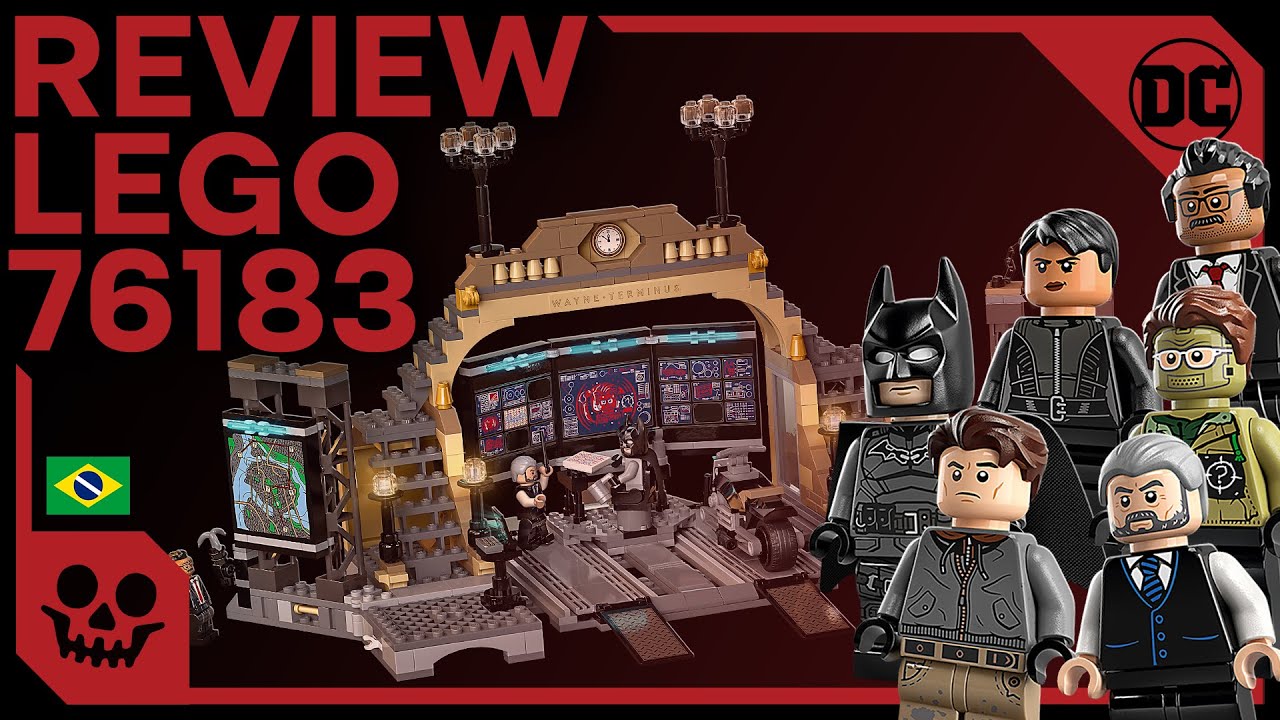 Review - Bat-Caverna: Confronto contra o Charada | Set 76183 - YouTube