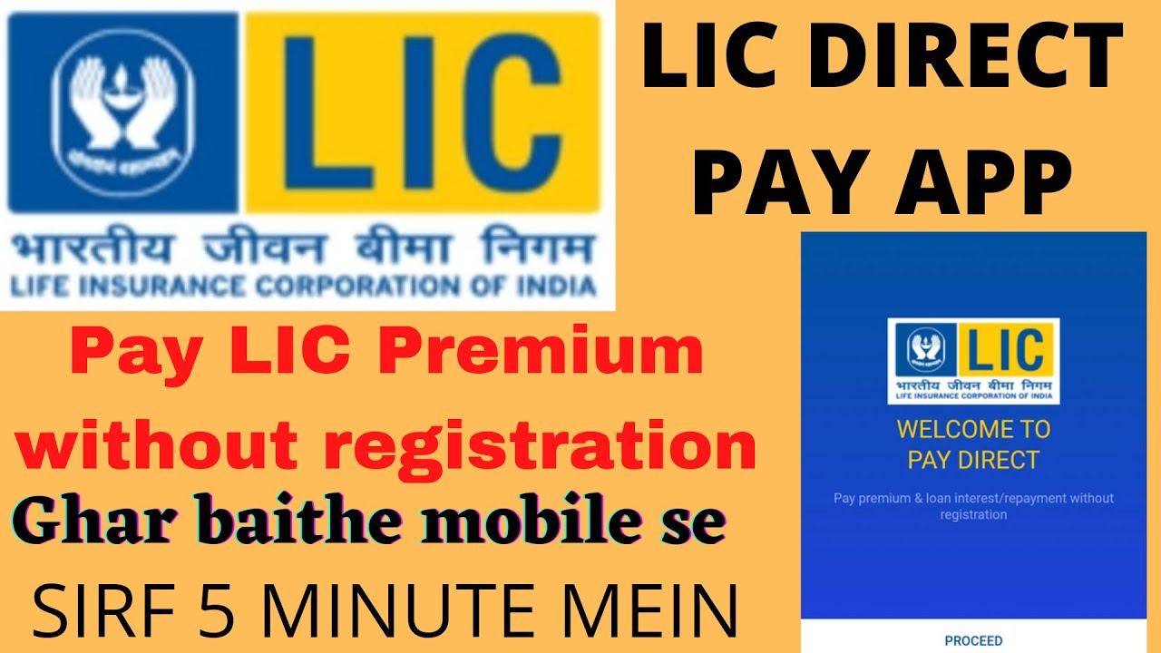 Pay Lic Premium Online Through LIC PayDirect App Without Any pay-lic-premium-online-through-lic-paydirect-app-without-any