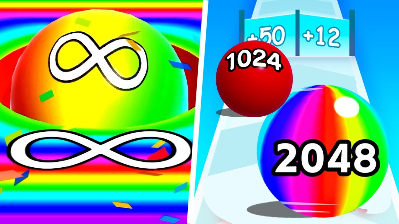Ball Run Infinity Games Play 454 ⭐All Levels Gameplay Android ...