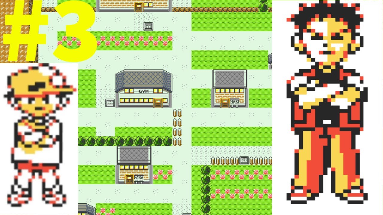 POKEMON YELLOW GAME PLAY | EP 3 | BROCK AND ROUTE 3 - YouTube