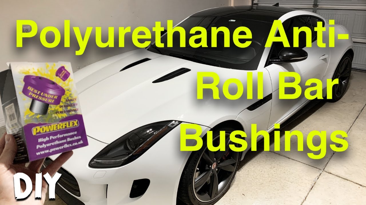 Upgraded Polyurethane Anti-Roll Bar Bushings! DIY Installation & Review ...