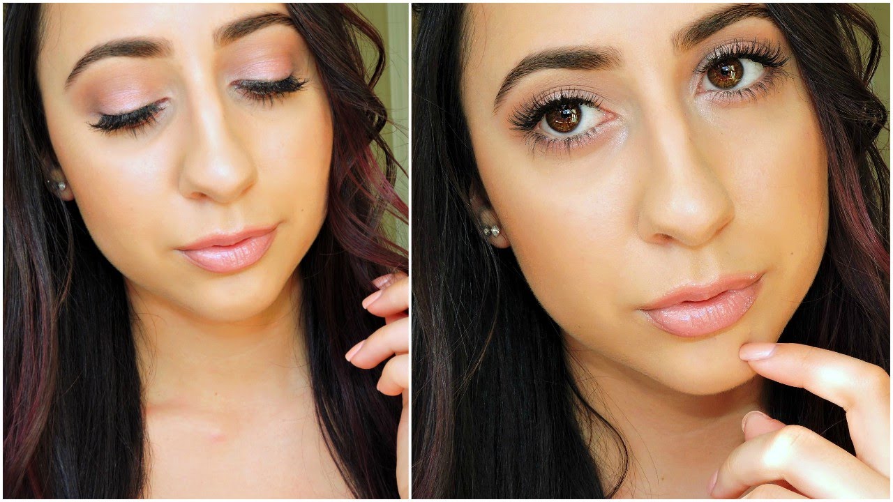 Soft & Romantic Valentine's Day Makeup Tutorial - YouTube