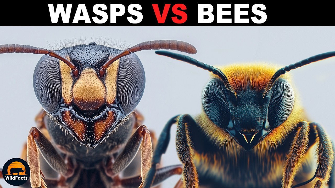 What Is The Difference Between Wasps And Bees? - YouTube