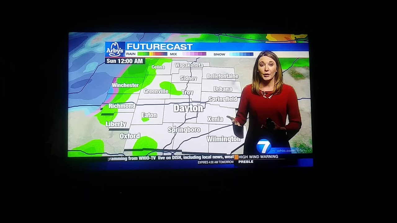Molly Coates weather update for Dayton Ohio whio t.v. - YouTube