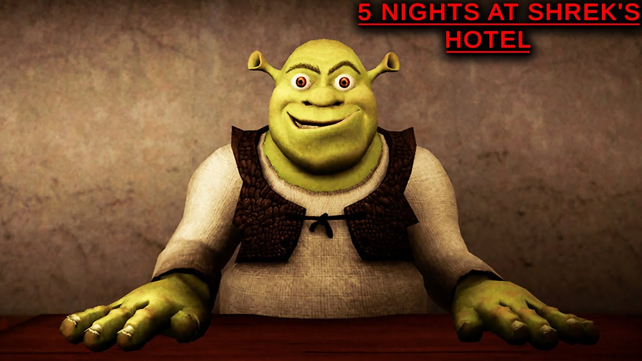 NADIE ESCAPA DEL HOTEL DE SHREK !! - Five Nights At Shrek's Hotel - YouTube