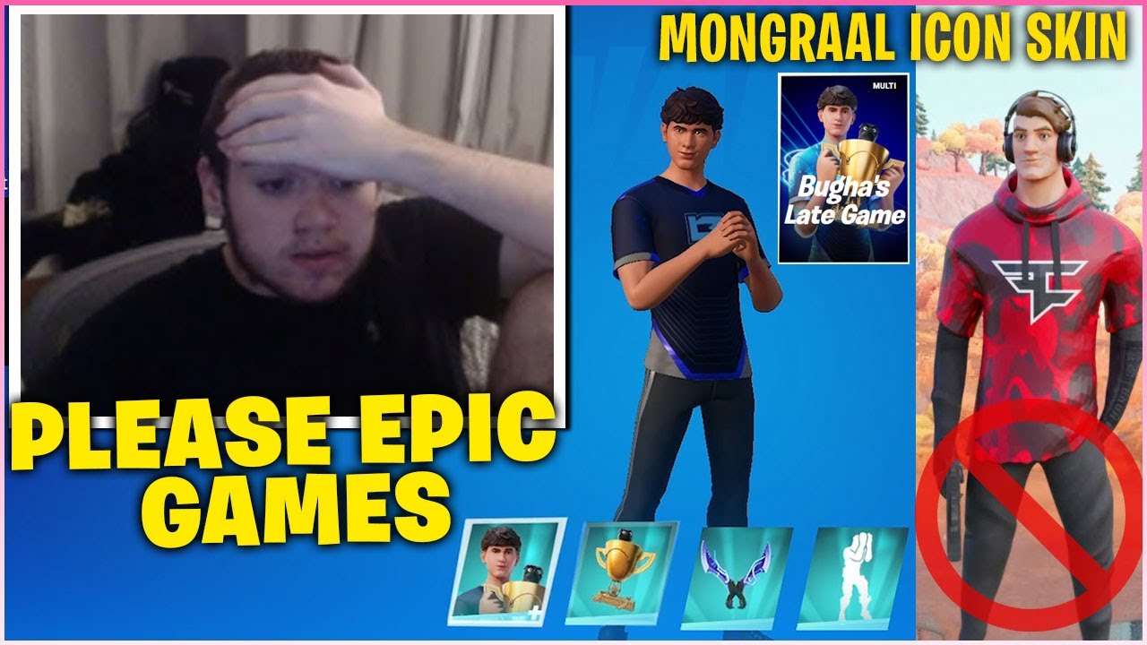 MONGRAAL *BEGS* EPIC GAMES For An ICON SERIES SKIN & Shows MAXIMUM EDIT ...
