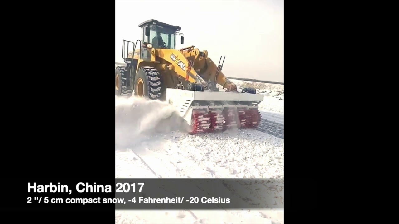 SNOWLION Mechanical Ice Breaker/Ice-breaking Machine with a Collection ...