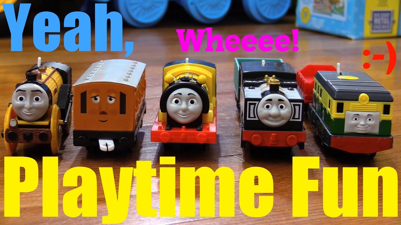 Thomas the Tank Engine & Friends' Trackmaster Trains Playtime Fun w ...