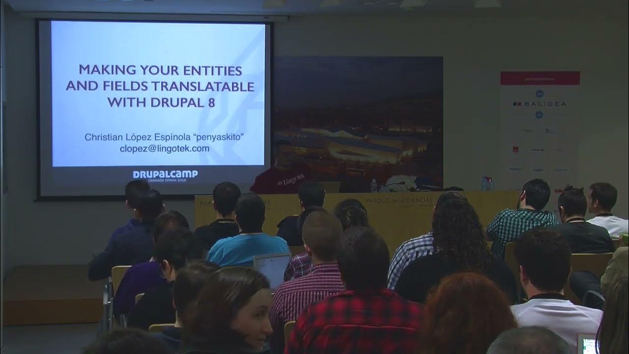 DrupalCamp 2016 - Making your entities and fields translatable with Drupal 8 - YouTube