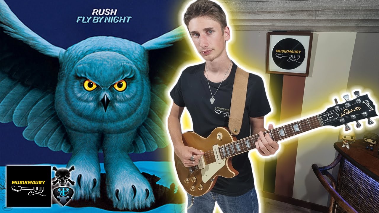 Rush - Anthem [Guitar Cover By MusiKmaury] - YouTube