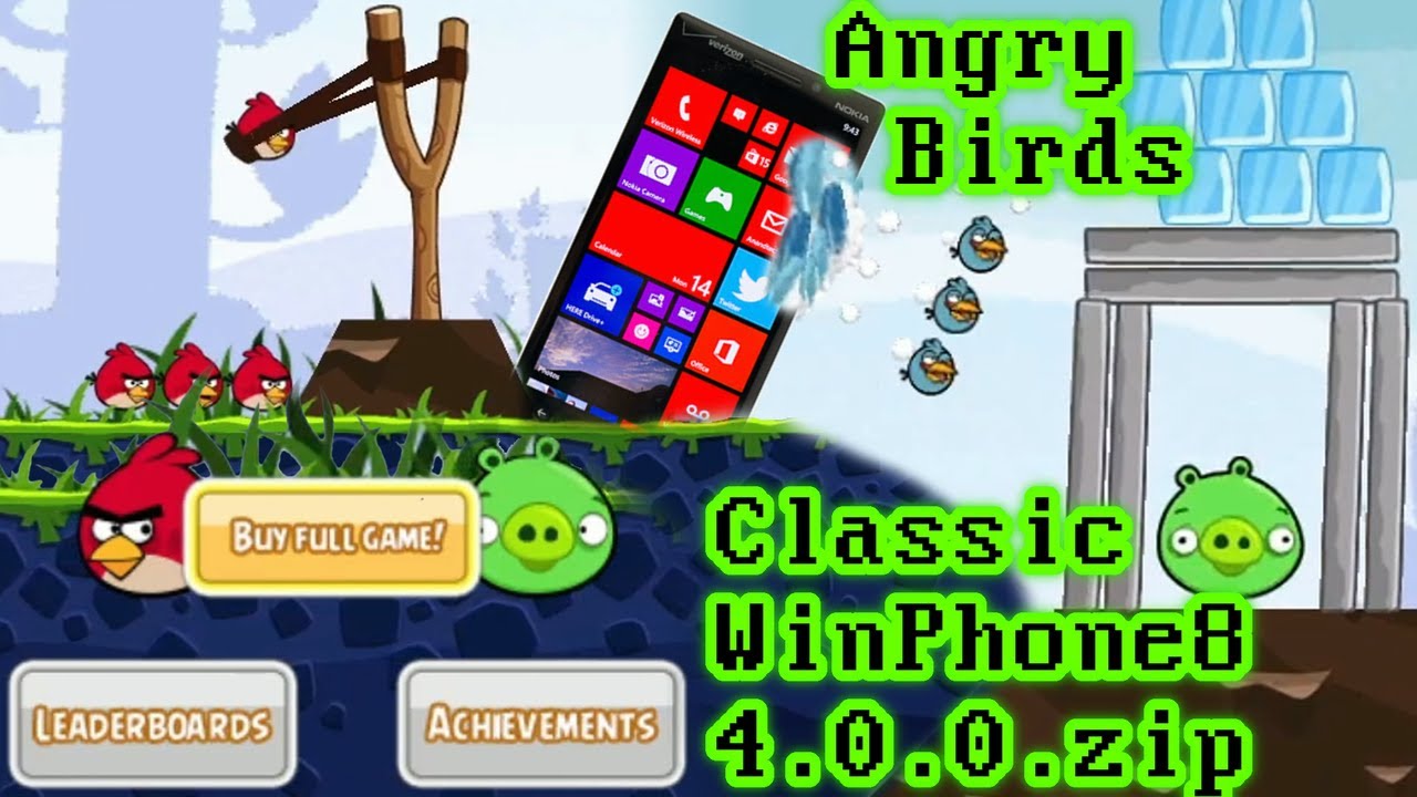 Fanware Files: Angry Birds Classic WinPhone8 4.0.0.zip (Episode 227 ...