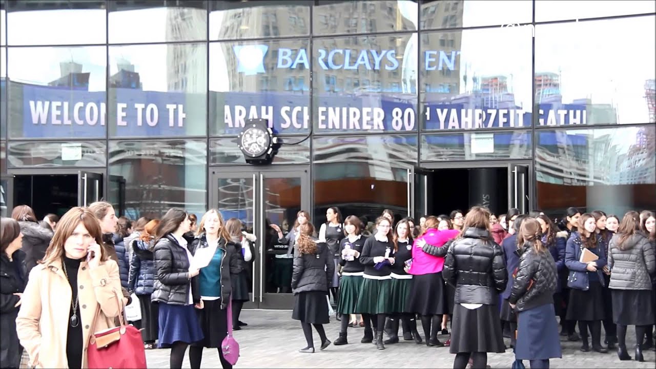 Thousands Of Bais Yaakov Girls At Barclays For Sara Schenirer Tribute ...