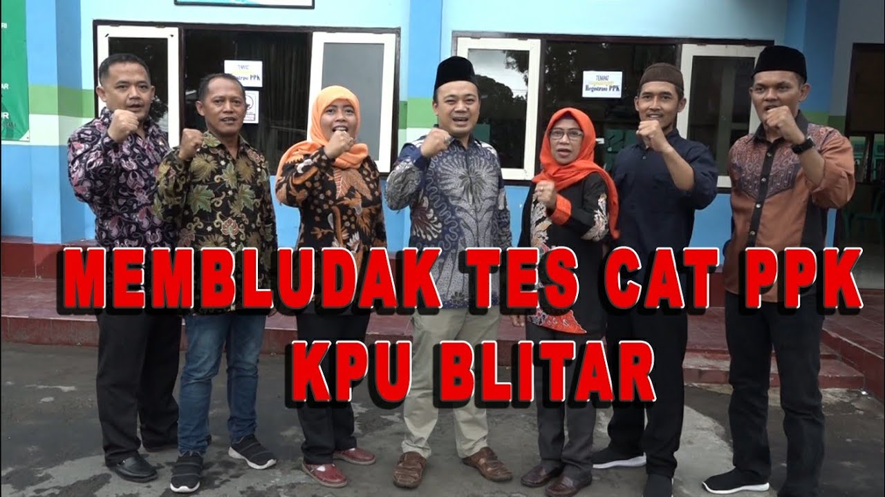 CAT KPU Blitar Dibanjiri Peserta - YouTube